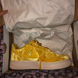 Nike | Shoes | Air Forces Ones Yellow Limited Edition | Poshmark